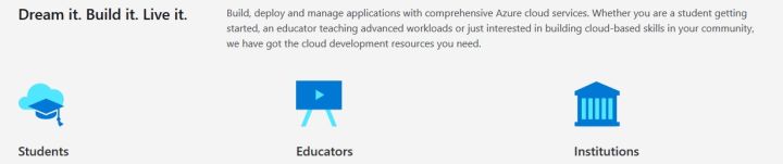 Microsoft Azure for Education - Azure Educate