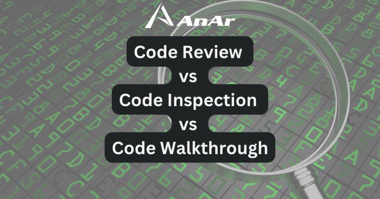 Code Review vs. Code Walkthrough vs. Code Inspection - AnAr Solutions